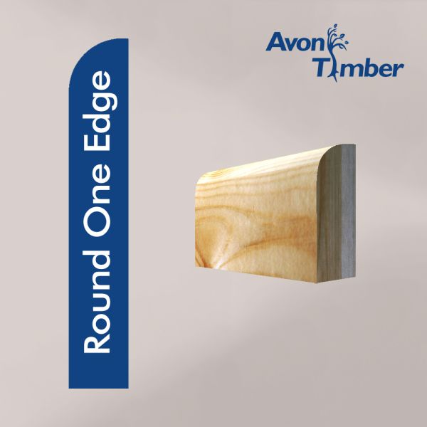 Pencil Round Architrave in Pine