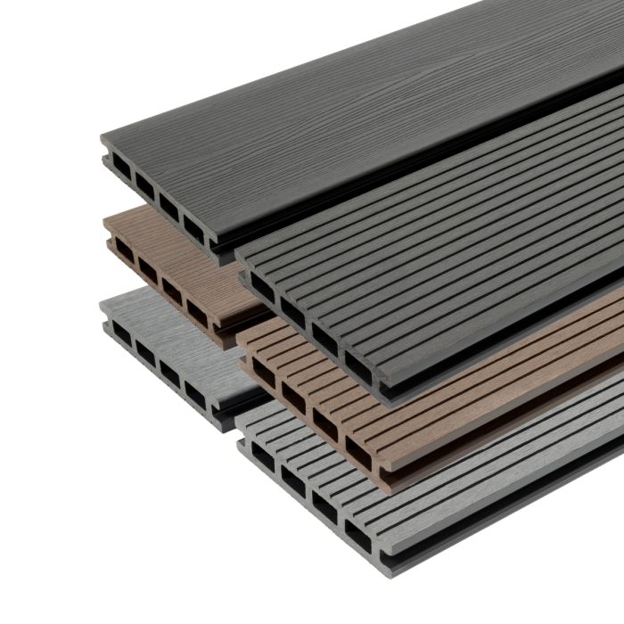 Hollow Core Mid-Groove/Timber Texture Composite Saige Decking