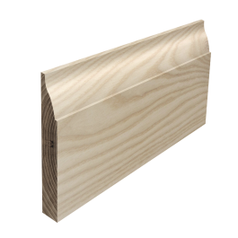 Solid American White Ash Mars Architrave (Per Metre)