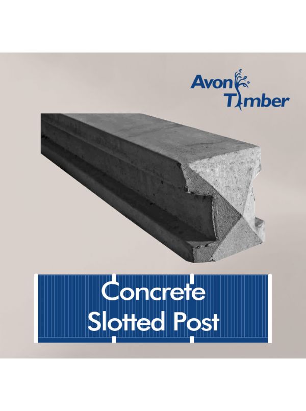 Concrete Slotted Posts Avon Timber